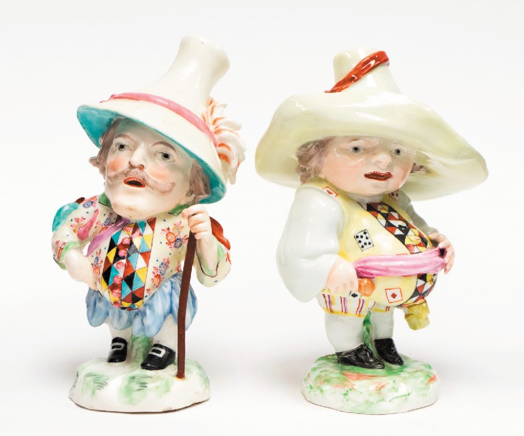 Prized pottery dwarfs expected to fetch thousands at Knowle auction ...