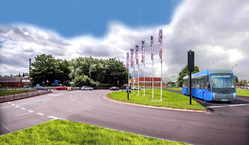 Views taken on planned bus routes linking Solihull to Birmingham city ...