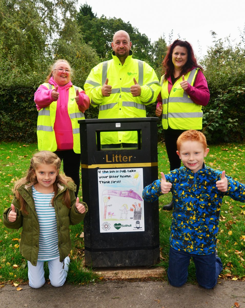 Schoolchildren help tackle litter problem in Shirley Park - The ...