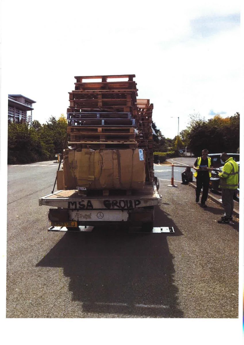 Dangerous overloaded truck drivers snared near NEC in Solihull - The ...