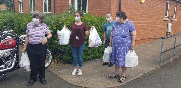 Bikers rev up with PPE for Heart of England Mencap - The Solihull Observer