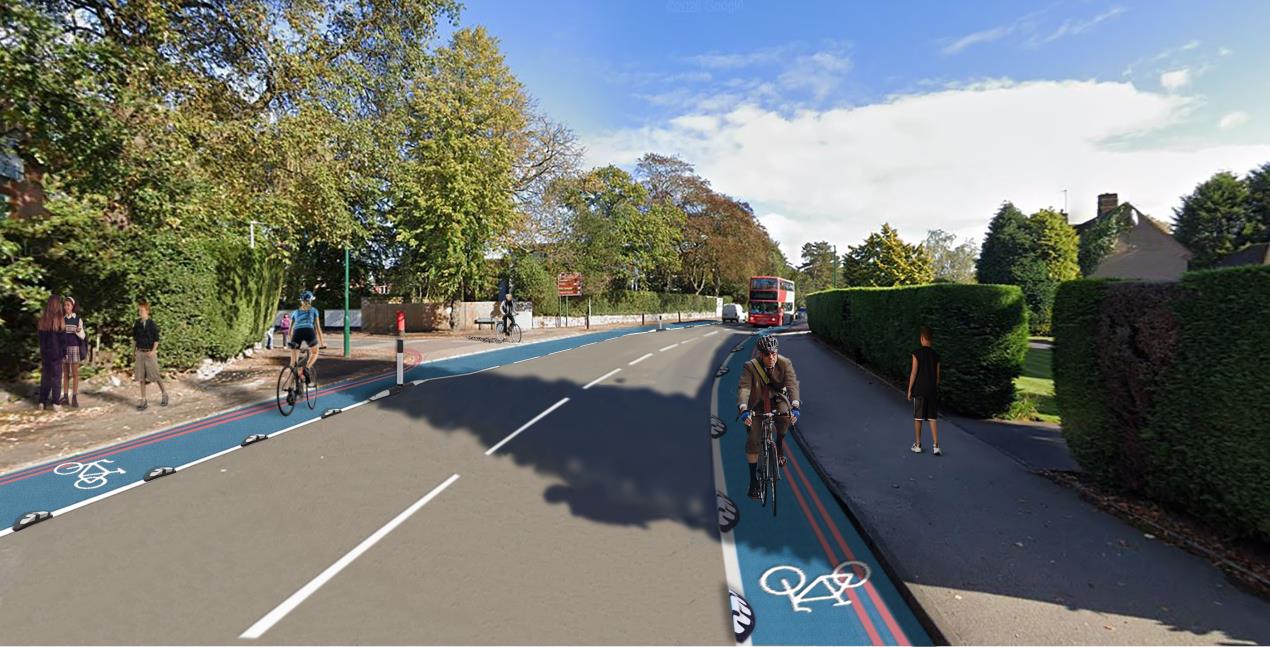 Views sought on three new temporary cycle lanes in Solihull - The ...