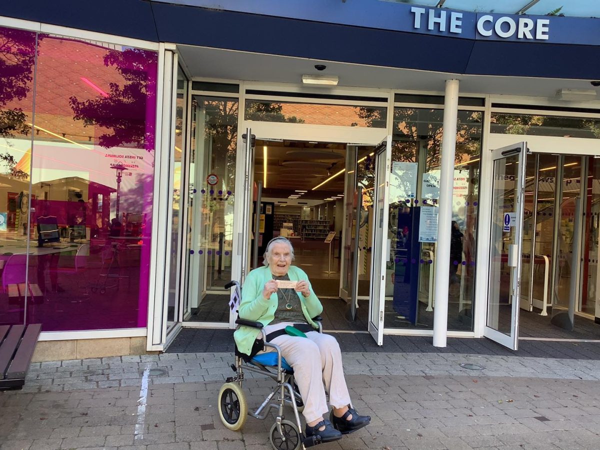 Theatre-goer watches the curtain rise for first show since Covid hit ...