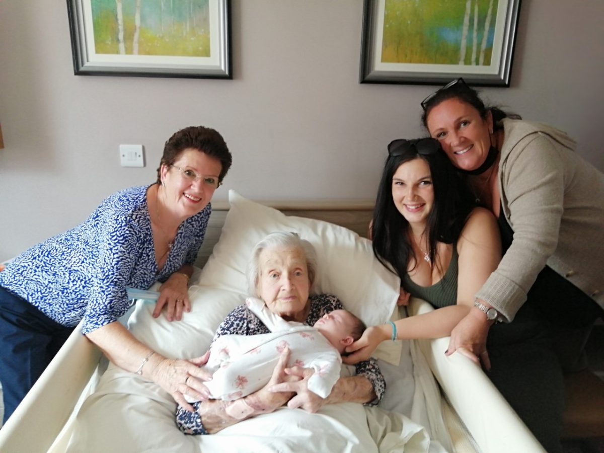 Five generations of family come together - The Solihull Observer