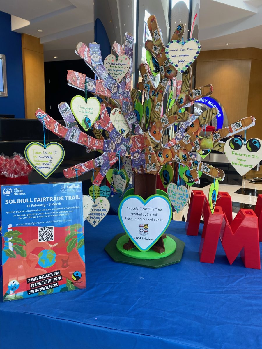 Solihull Metro Bank hosts Fairtrade Art Trail - The Solihull Observer