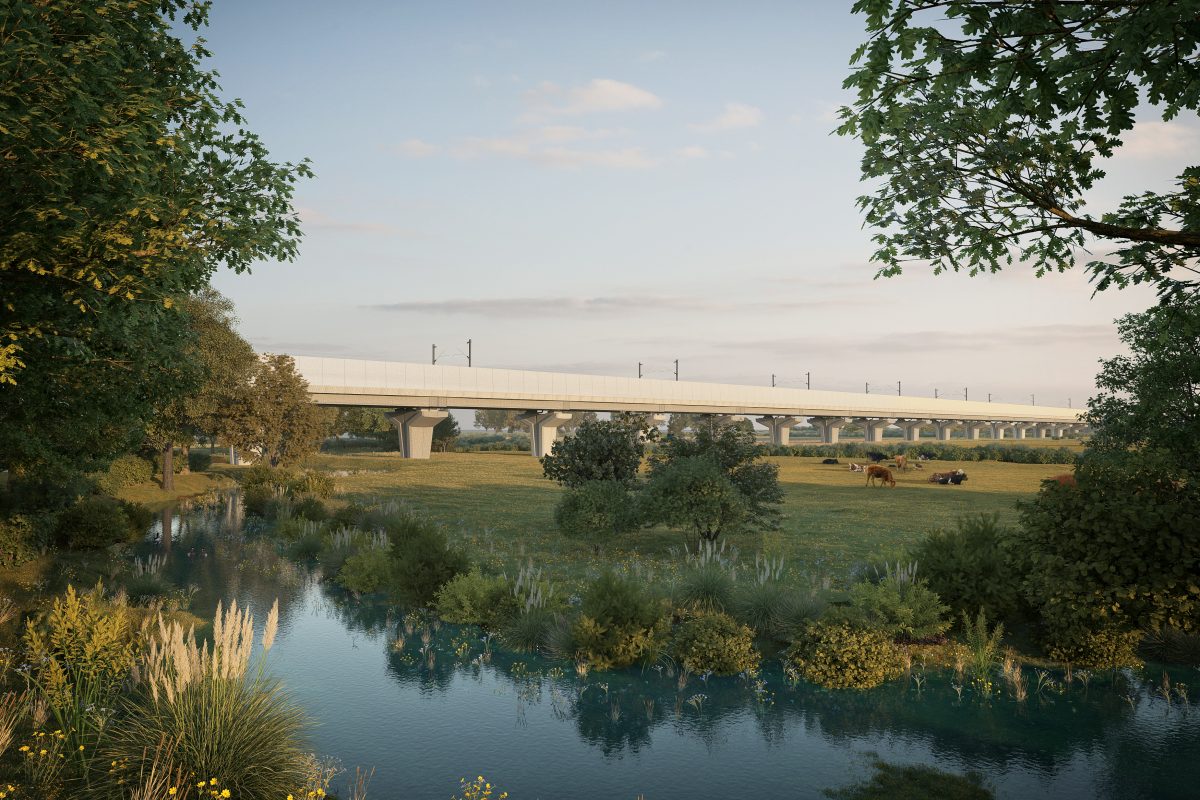 Latest plans for HS2's River Blythe viaduct on show - The Solihull Observer