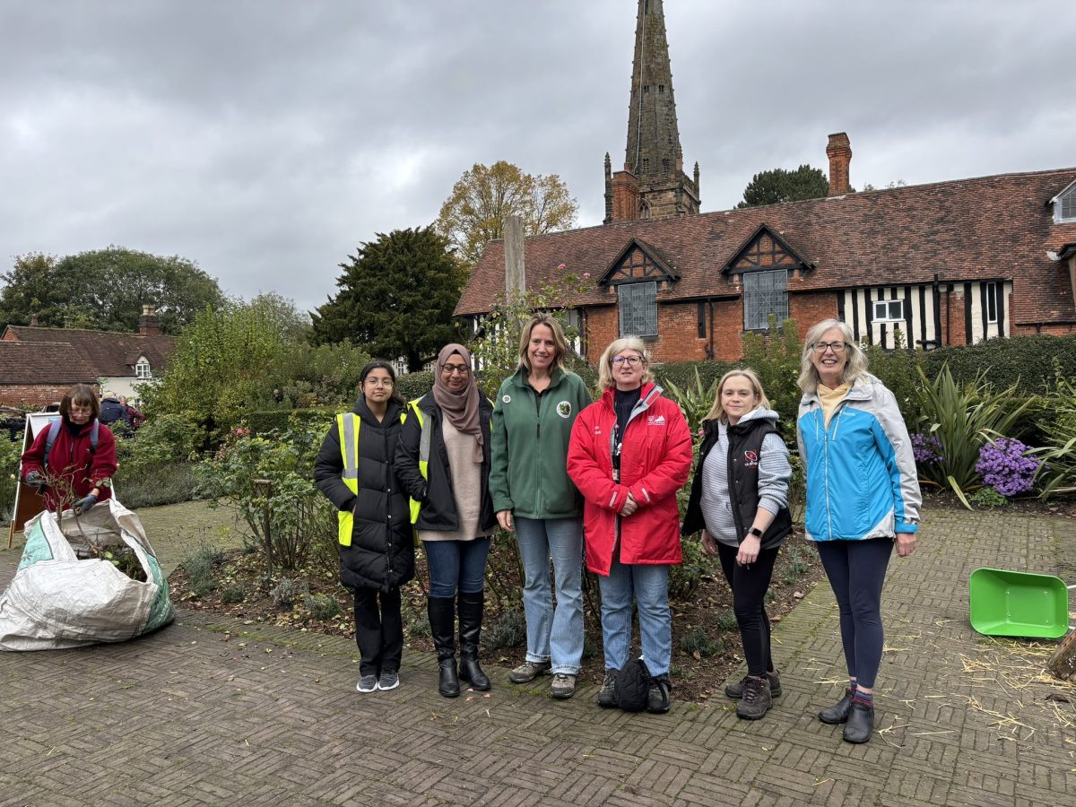 Solihull school staff and students get hands on for a cleaner community ...