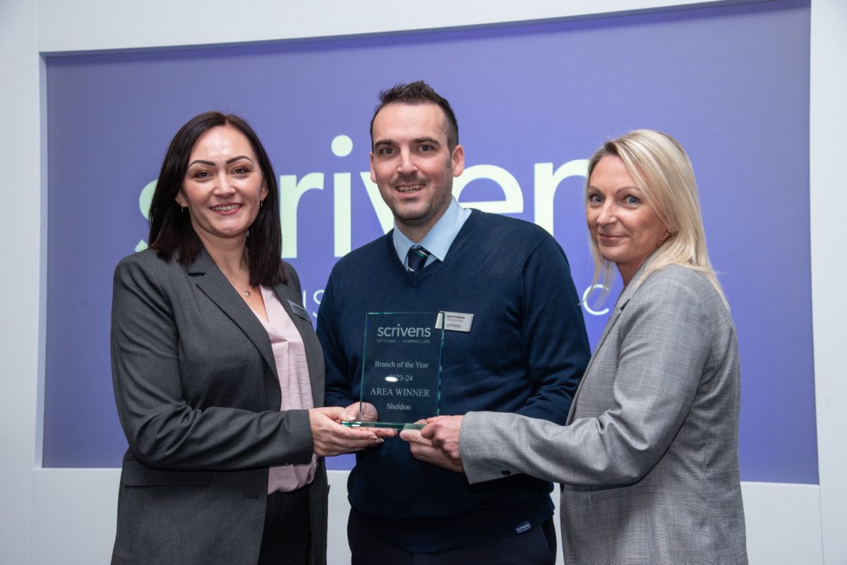 Sheldon opticians wins Branch of the Year award - The Solihull Observer