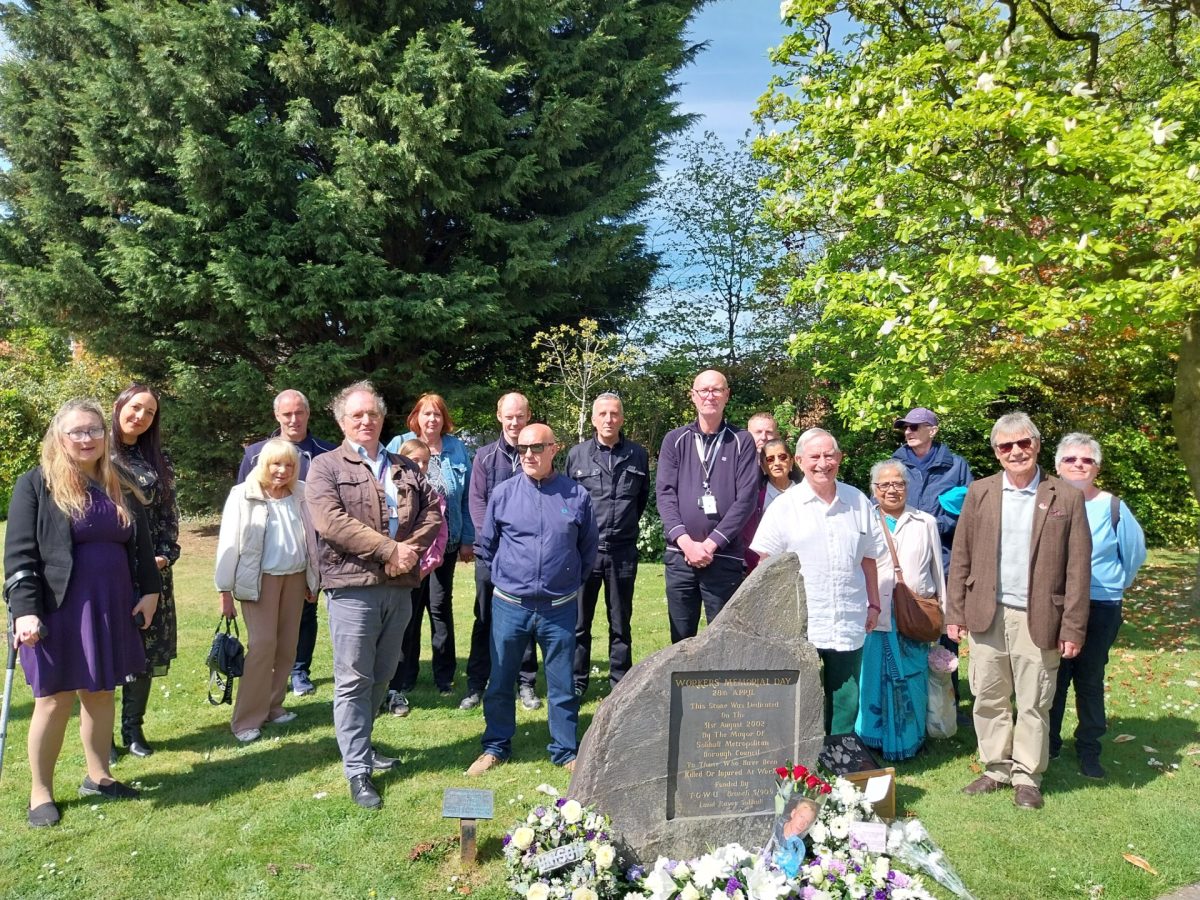 Coming together to mark International Workers' Memorial Day - The ...