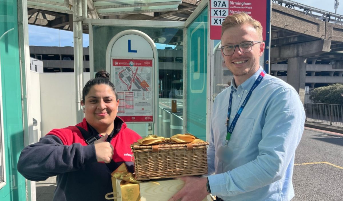 Bus route welcomes 100,000th passenger - The Solihull Observer