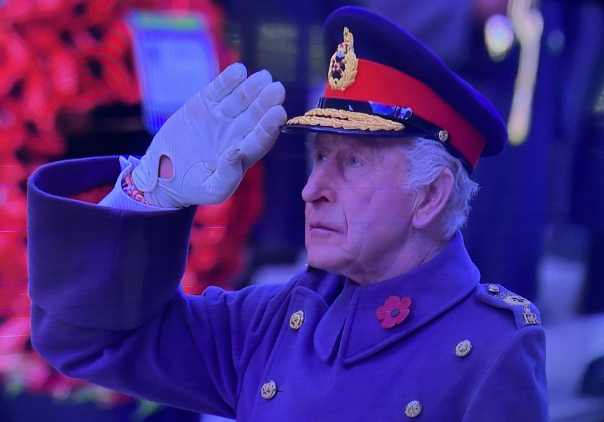 The King leads the nation in silence on Remembrance Sunday - The ...