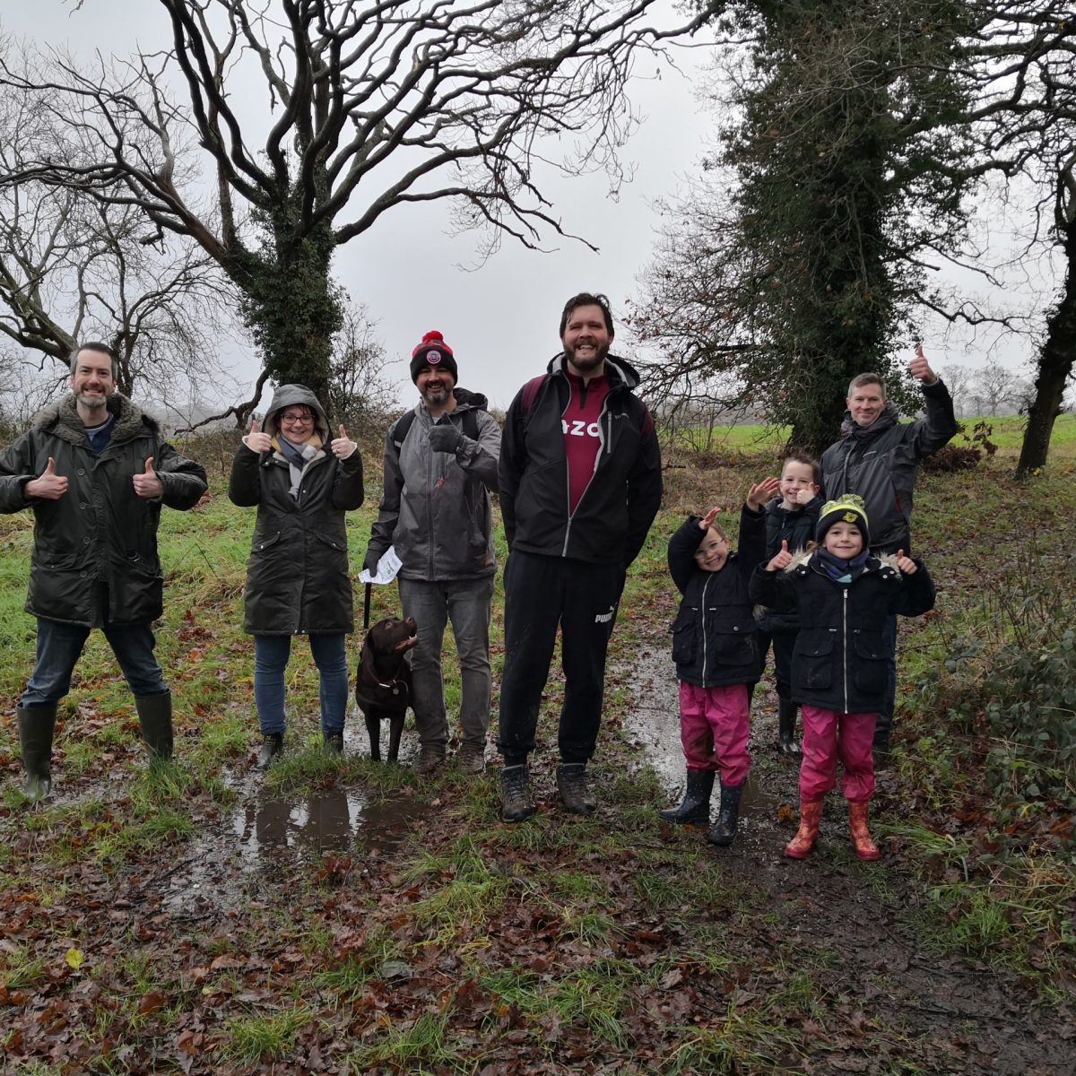 Dust of walking boots on Knowle and Dorridge Festive Walk - The ...